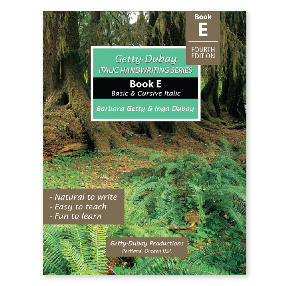 Getty-Dubay Italic Handwriting Series Book E – Handwriting Success