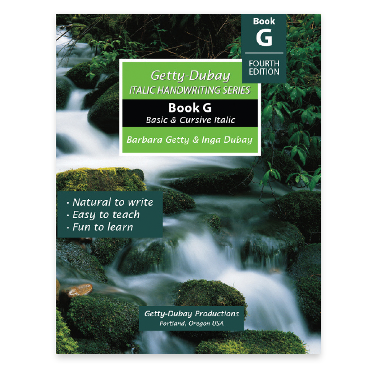 Getty-Dubay Italic Handwriting Series Book G – Handwriting Success