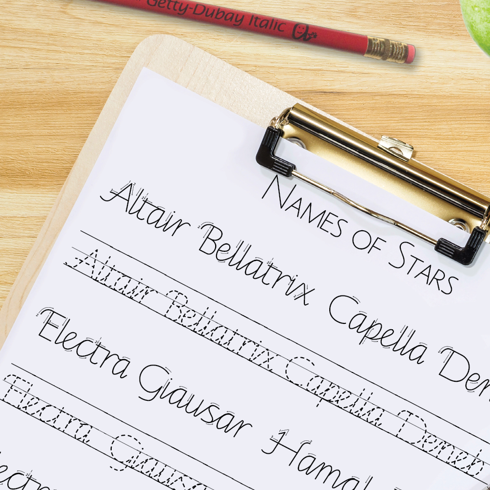 Getty-Dubay Joined Italic Fonts – Handwriting Success